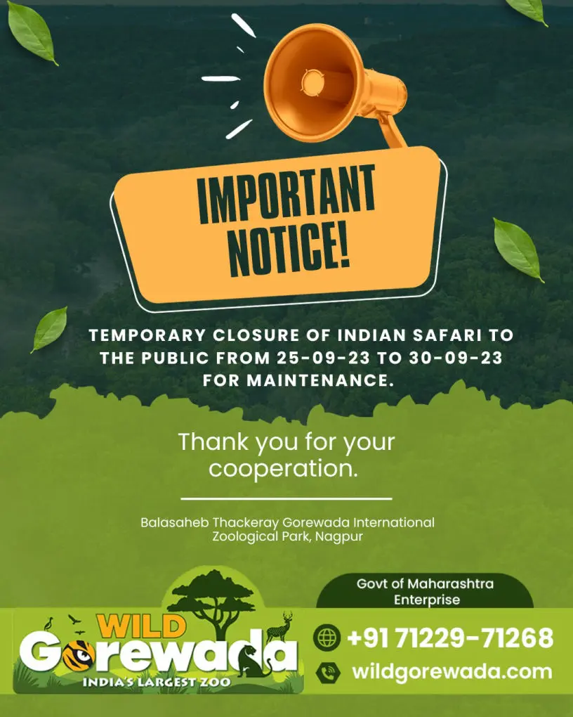 Gorewada Zoo - Official Website - Book Tickets - Balasaheb Thackery ...